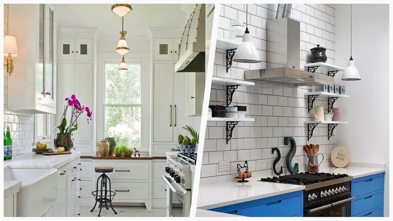 75 Small Enclosed Kitchen Design Ideas You'll Love 🔴 - YouTube