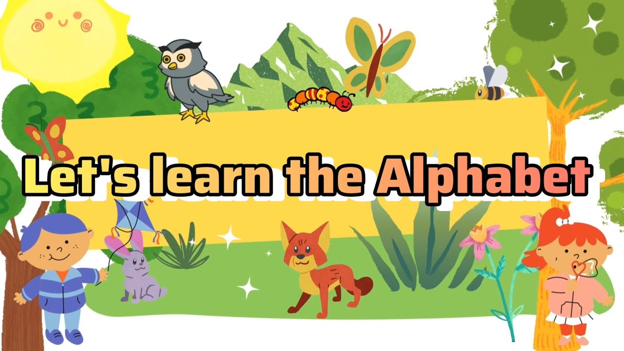Let's learn the Alphabet 📚⭐🌈 Animation! - YouTube