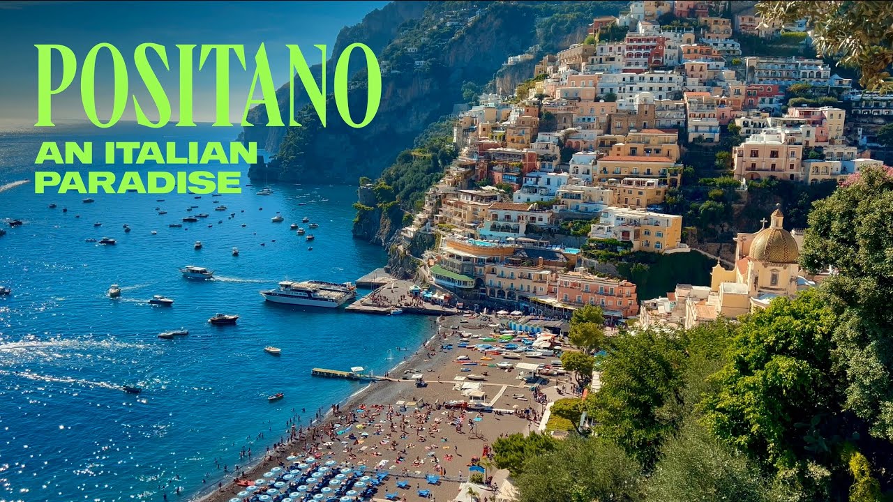 Italian Paradise - Positano, Walking Tour 4K - YouTube