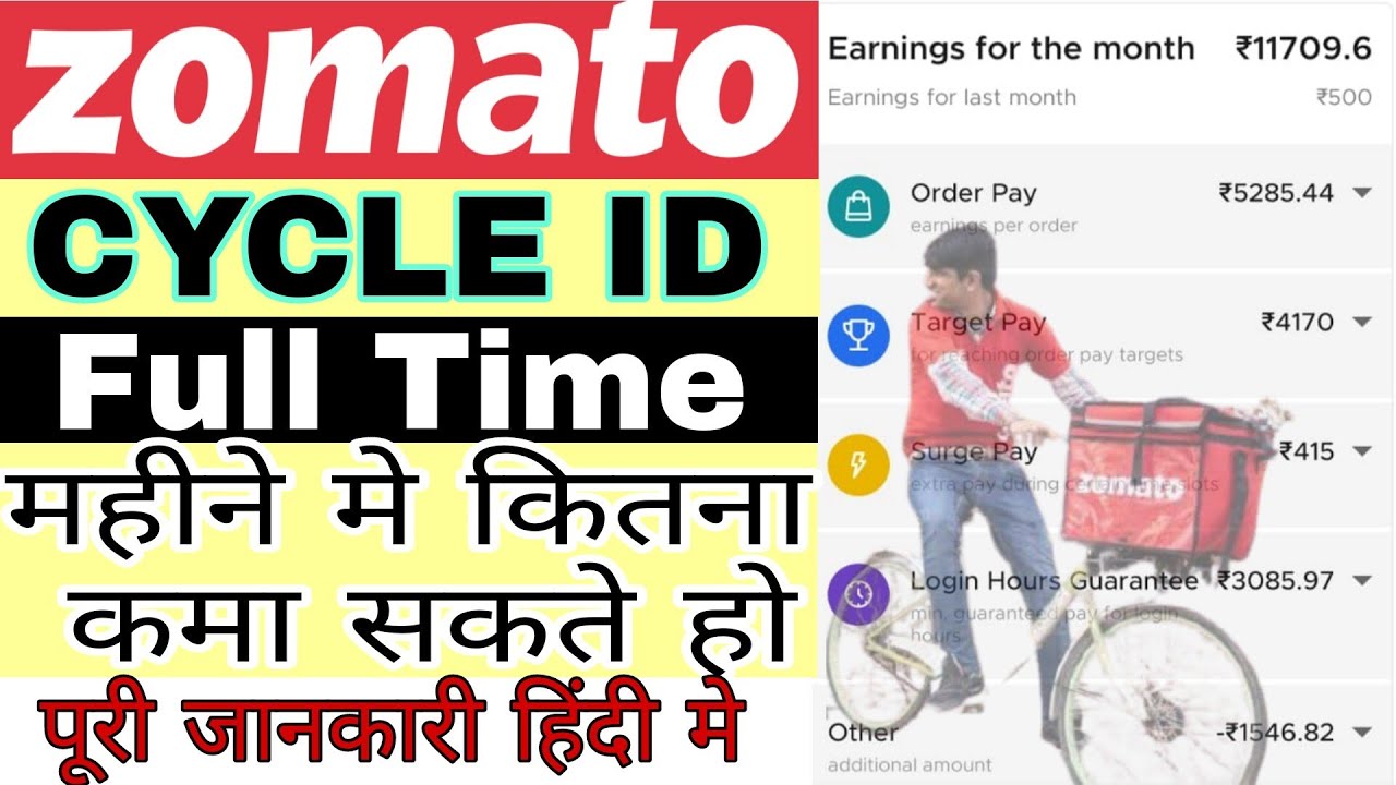 Zomato Cycle delivery boy Sallery Full Time | Zomato cycle delivery boy ...