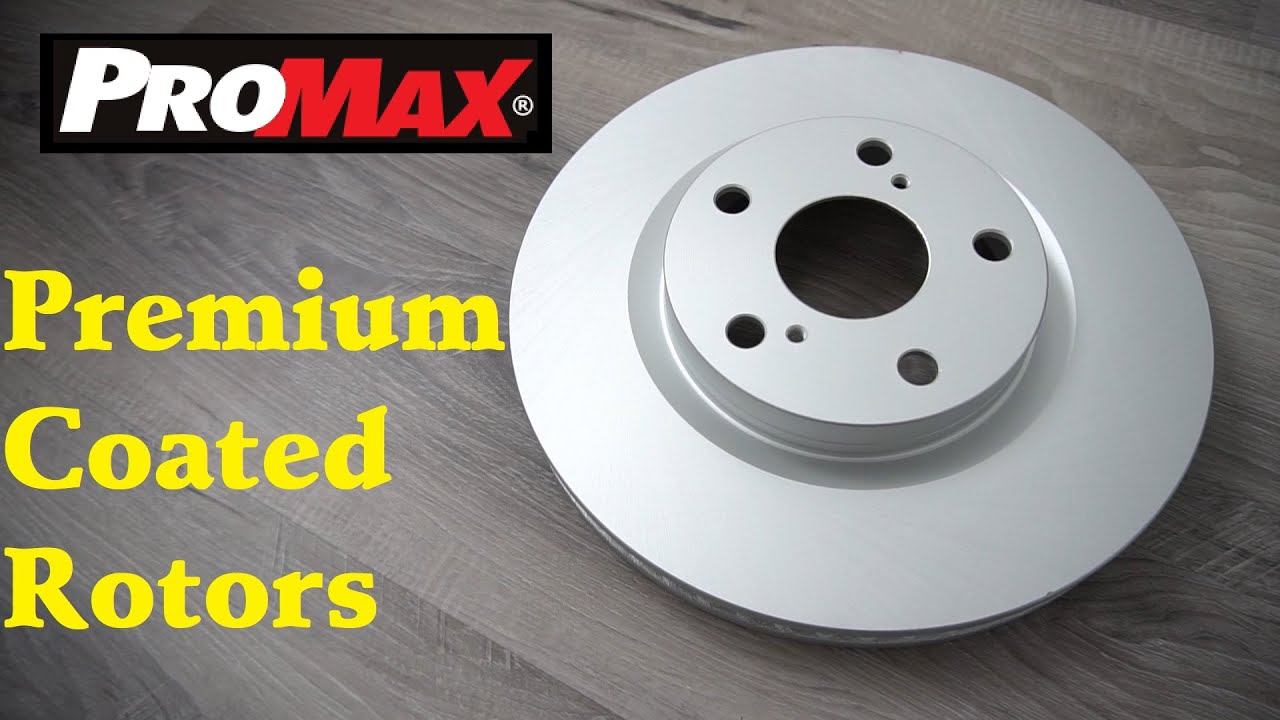 PROMAX Premium Coated Rotors RotoMax UNBOXING and CLOSEUP LOOK - YouTube