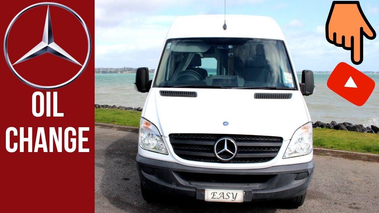 Mercedes Sprinter Service Engine OIl & Filter Change - YouTube