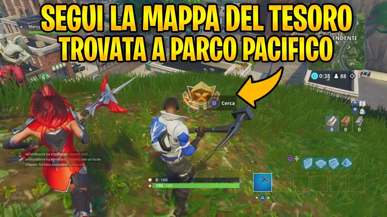 MISSIONE "SEGUI LA MAPPA DEL TESORO TROVATA A PARCO PACIFICO ...
