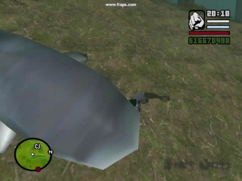 GTA San Andreas Shark Atack!