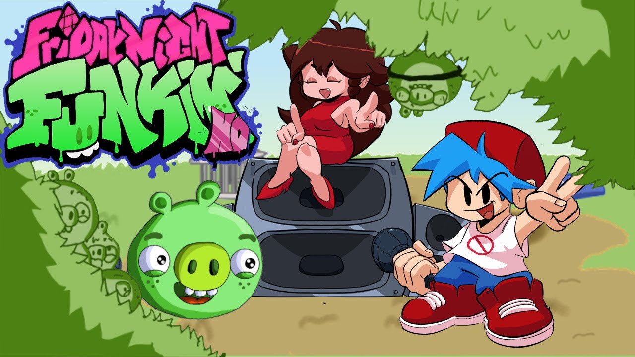 CERDITO MALO!!! FNF HD MOD - HARD MODE (#19) - YouTube