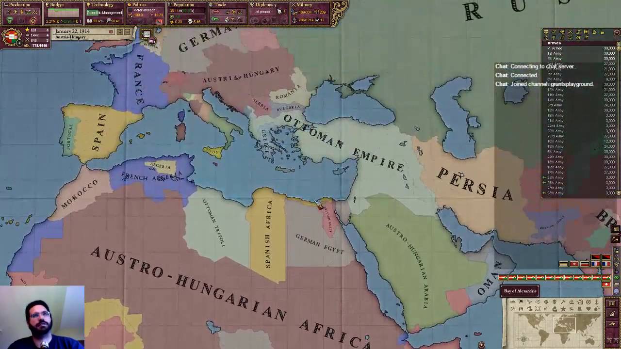 Victoria 2 Austria-Hungary HPM 1.8.2016 Part 1 - YouTube