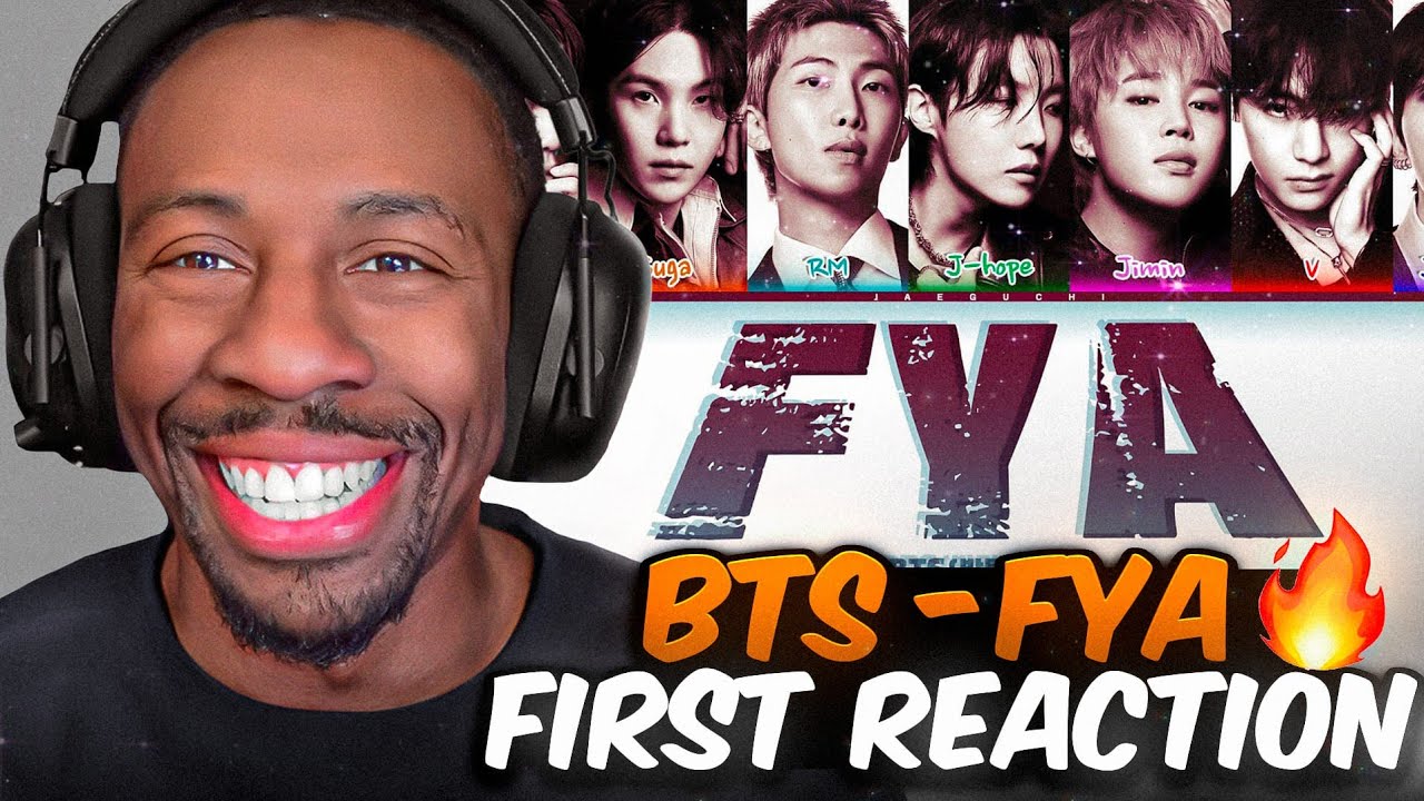 BTS "FYA" FIRST REACTION - YouTube