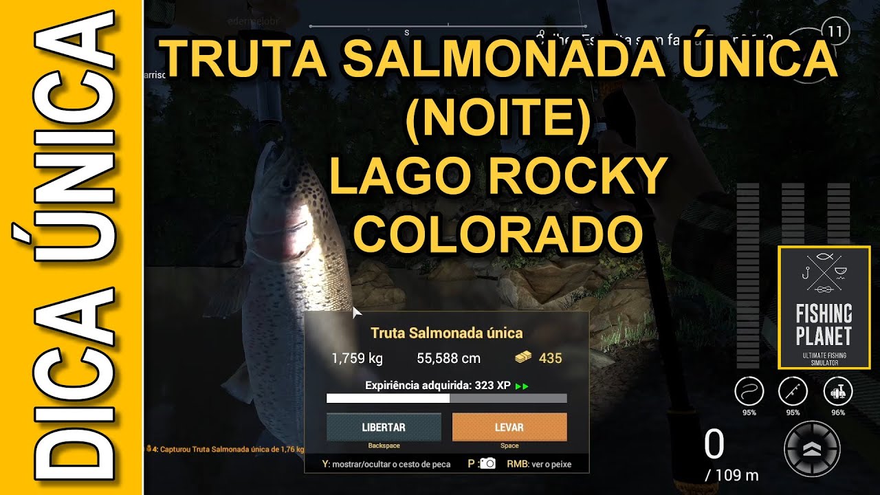 Fishing Planet - Truta Salmonada única no Lago Rocky 🎣 - YouTube