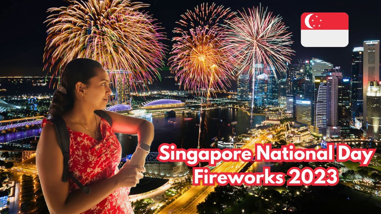 Singapore National Day Fireworks Display | NDP Fireworks | 4k - නිදහසේ ...