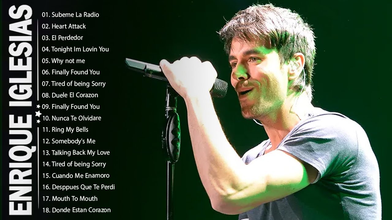 Greatest Hits Enrique Iglesias Songs Collection - Top Hits Enrique ...