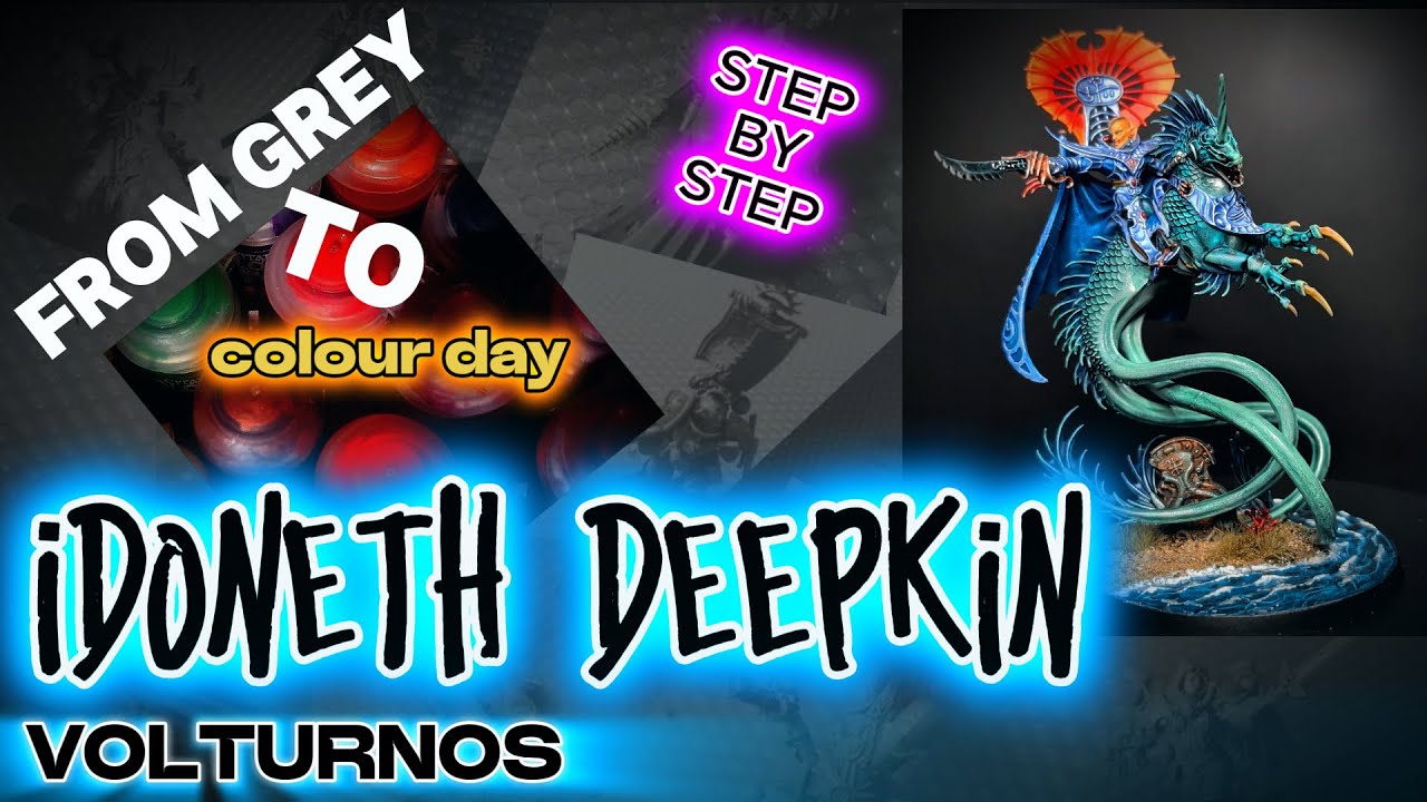 High King of the Deep — Painting Volturnos | Idoneth Deepkin ...