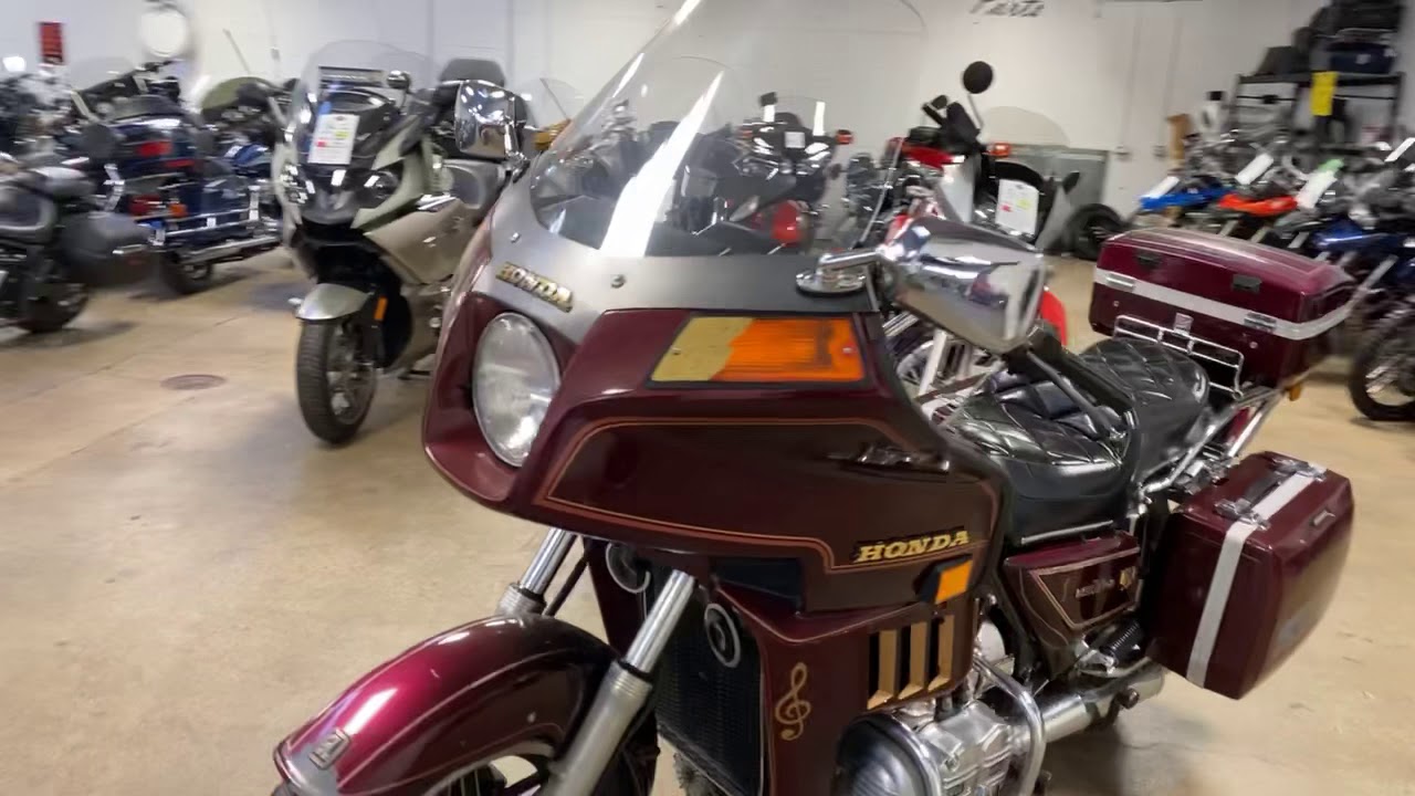 1982 Honda Goldwing GL1100 T23626 - YouTube