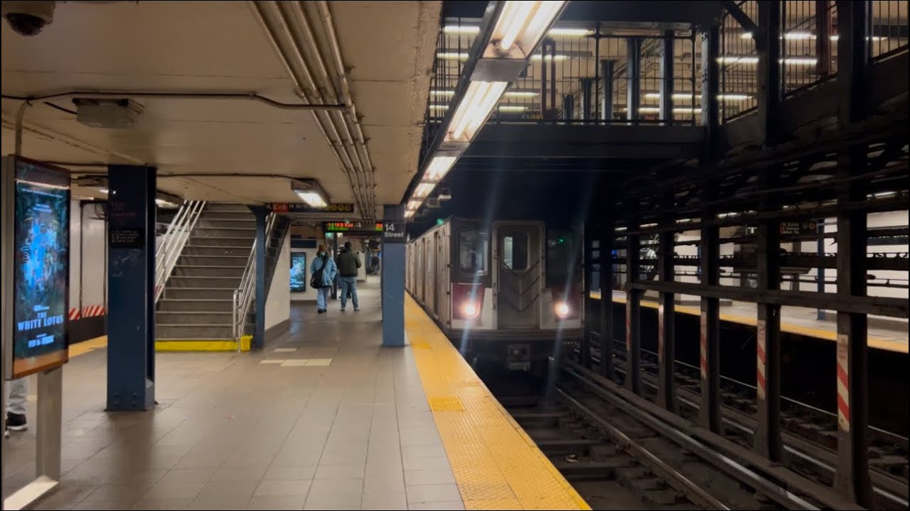 MTA New York City Subway Not In Service 10 Car Set of Kawasaki R142A’s ...