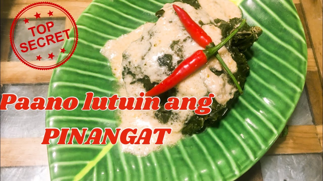 BICOL native delicacies PINANGAT - YouTube
