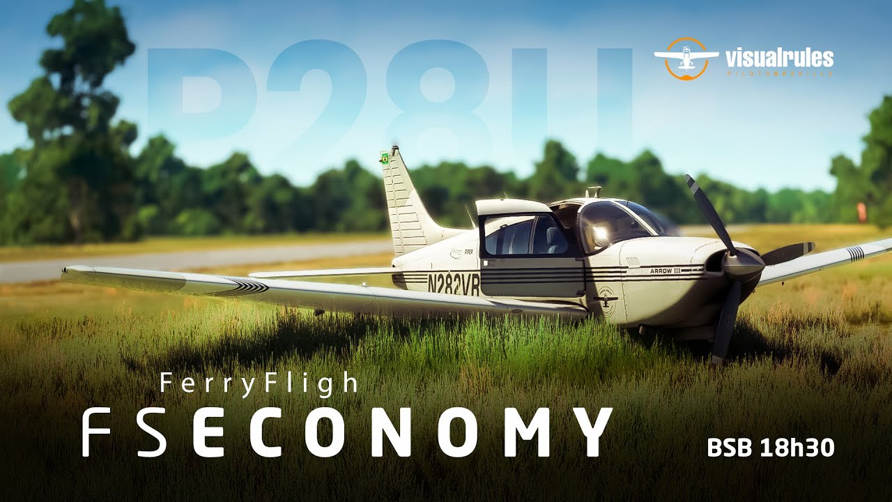 [IVAO] FsEconomy | FerryFlight | P28U - JustFlight | Online | MSFS ...