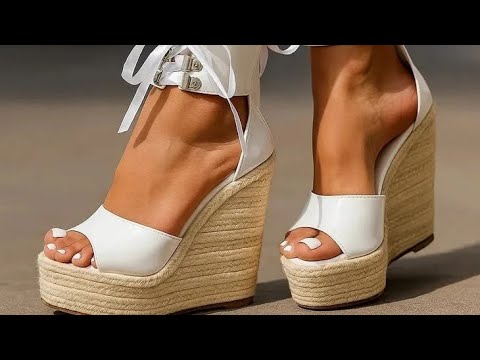 Elegant Women's Wedge Heels – Comfortable Platform Sandals for Casual, Party & Daily Wear