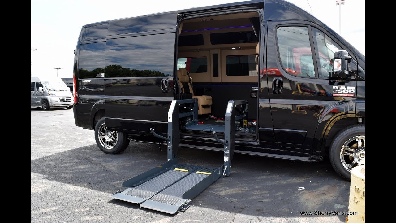 [Wheelchair-Accessible] 2017 Ram ProMaster Long-Wheelbase Conversion ...