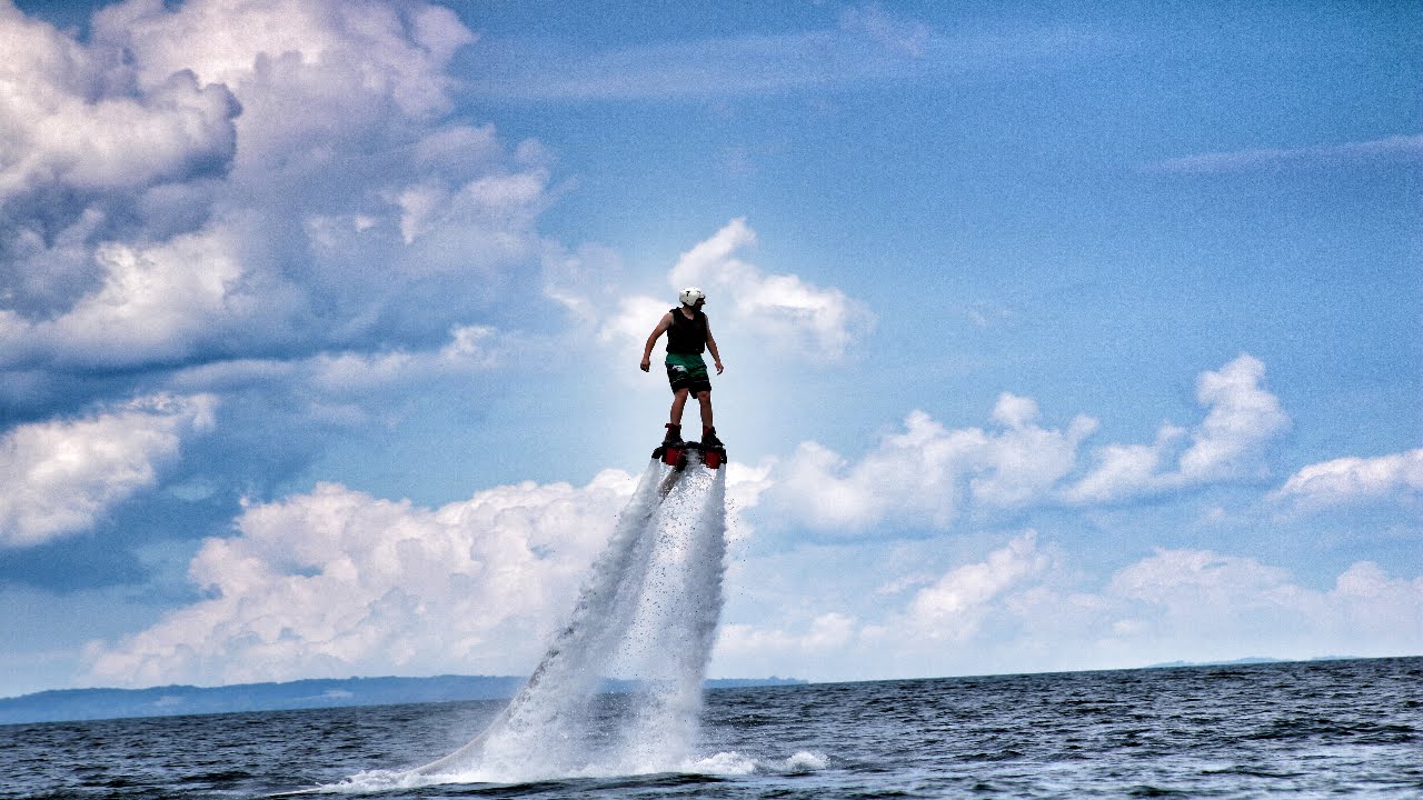 Flyboarding 2 | The Coolest Water Sport Ever! | McHans - YouTube