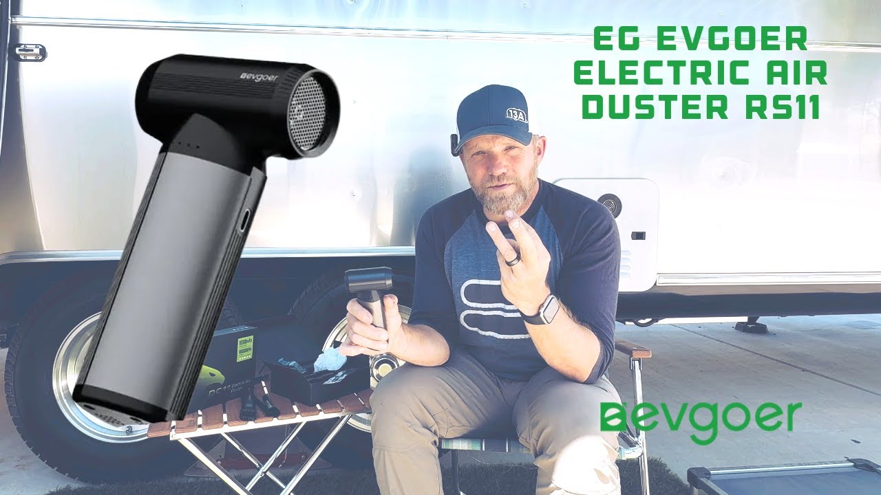 Unboxing & Reviewing the EVGOER 180,000 RPM Electric Air Duster RS11 ...