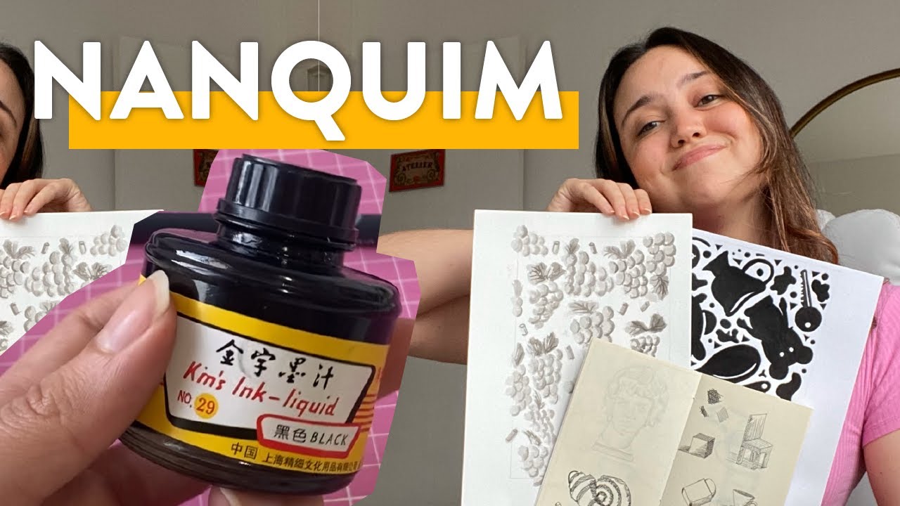 Como usar NANQUIM. Aprenda 3 técnicas diferentes usando o mesmo ...