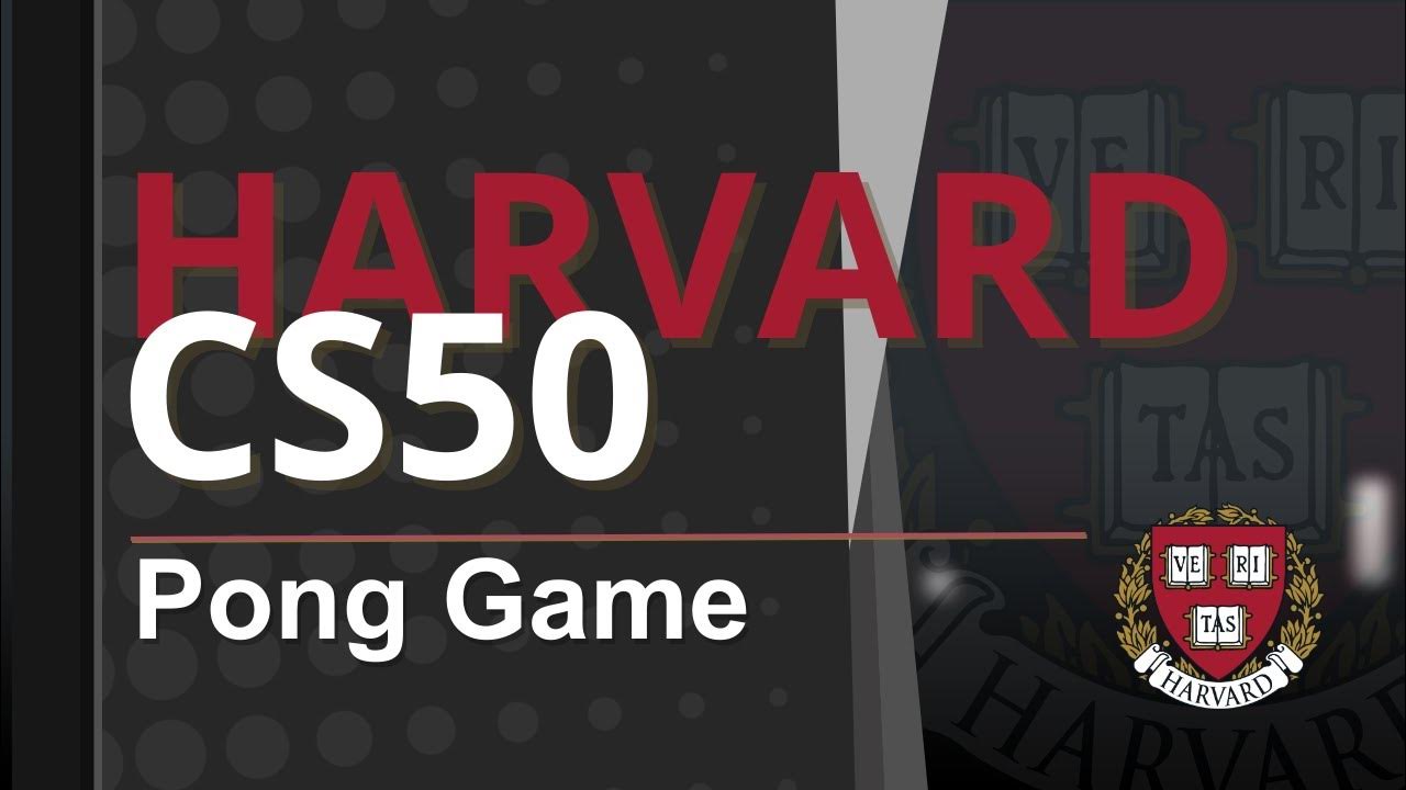 Pong Game | Harvard CS50 - YouTube