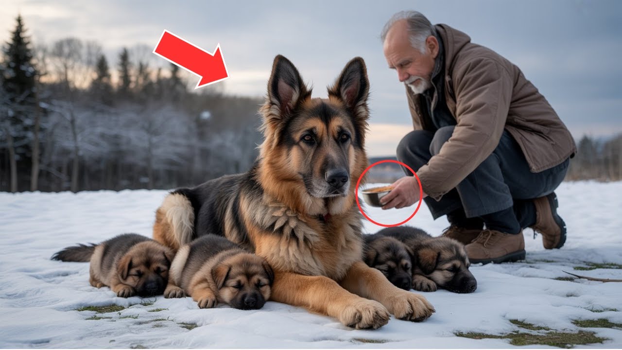 "Man Finds Dying German Shepherd in Snow — What He Did Next Will Warm ...
