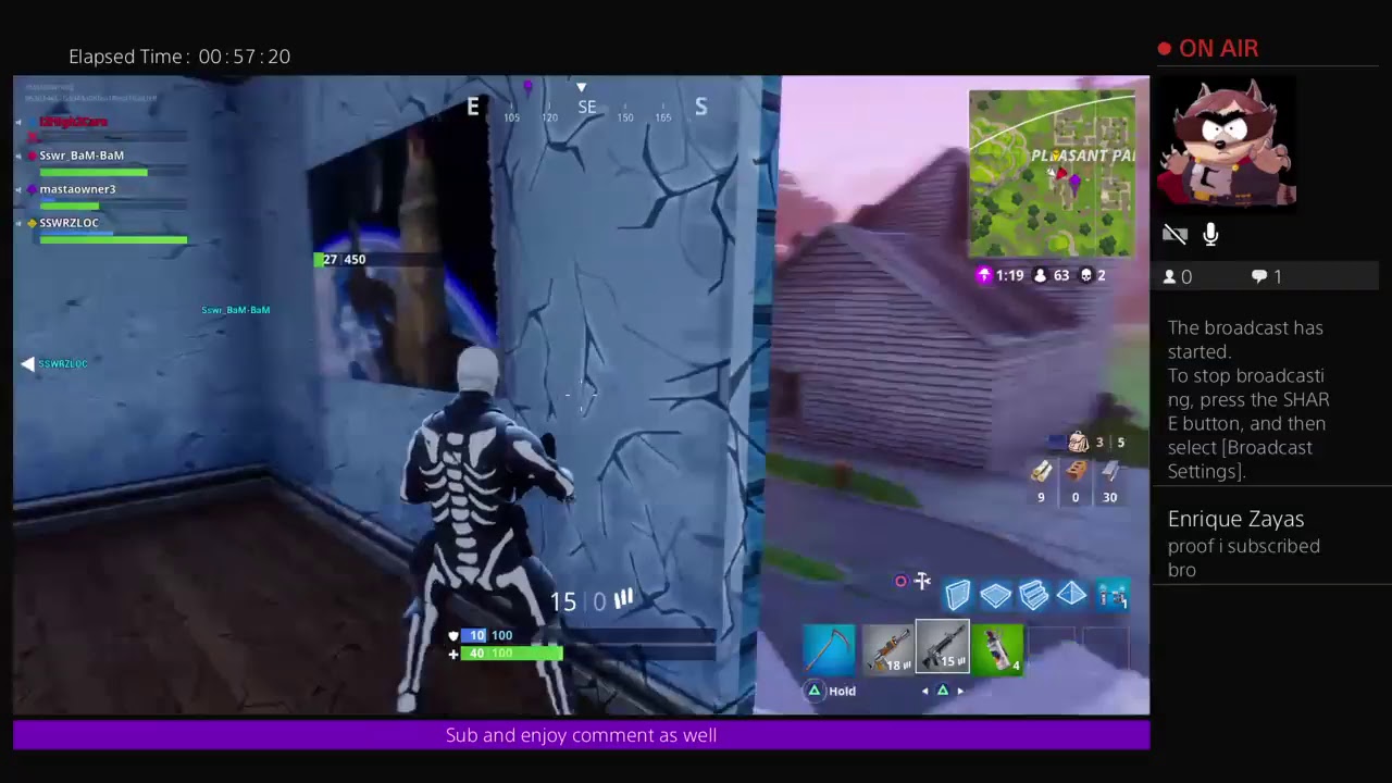 Fortnight br quack quack squad only 1 gun - YouTube