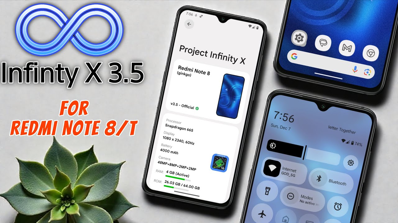 Infinity X ROM v3.5 Review 🔥 Android 16 on Redmi Note 8 – MIUI Camera ...