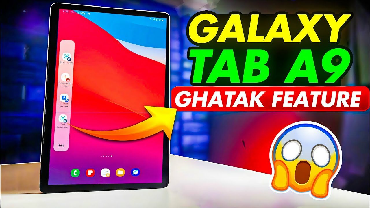Ghatak Features of Galaxy Tab A9🔥- You Must Know | Mob Gyan - YouTube