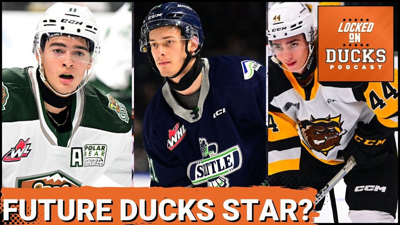 Anaheim Ducks GAMBLE on Draft Day | RADIM MRTKA, JAKE O'BRIEN, or ...