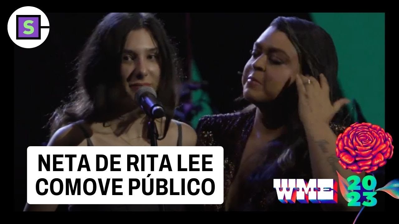 Neta de Rita Lee emociona ao receber prêmio em homenagem a cantora: 'Penso nela todos os dias ...