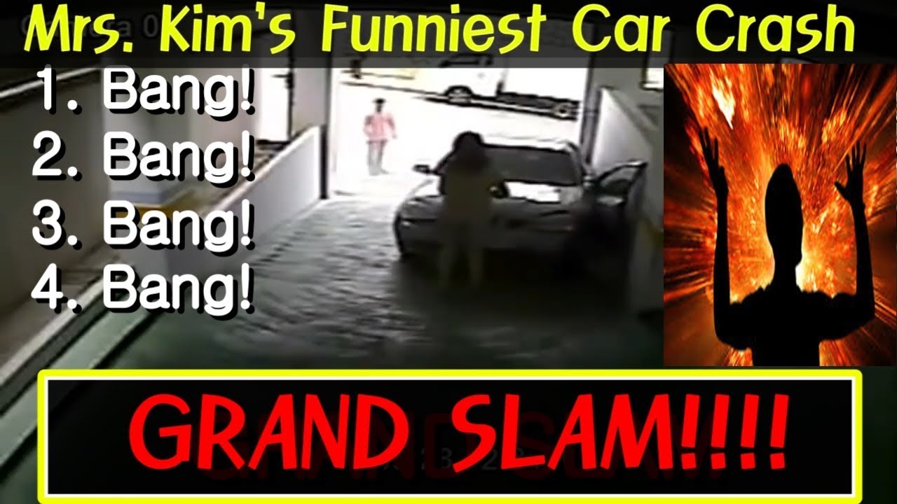 TOP FUNNIEST CAR CRASH COMPILATION! Mrs. Kim's crazy accidents in 2019 ...