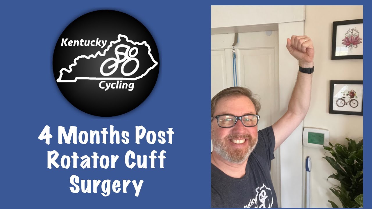 4 Months Post Rotator Cuff Surgery - YouTube