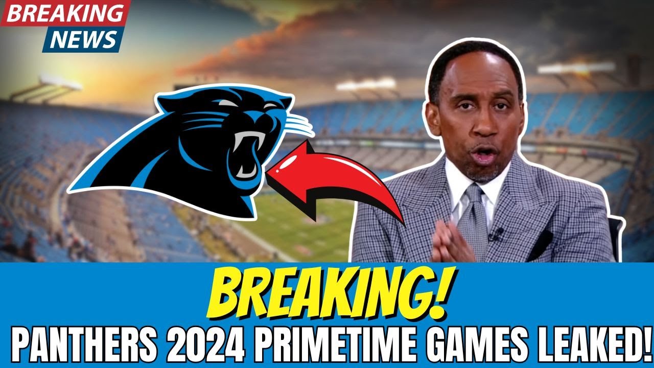 🔥🏈 BIG NEWS! CAROLINA PANTHERS’ PRIMETIME GAMES FOR 2024 UNVEILED ...