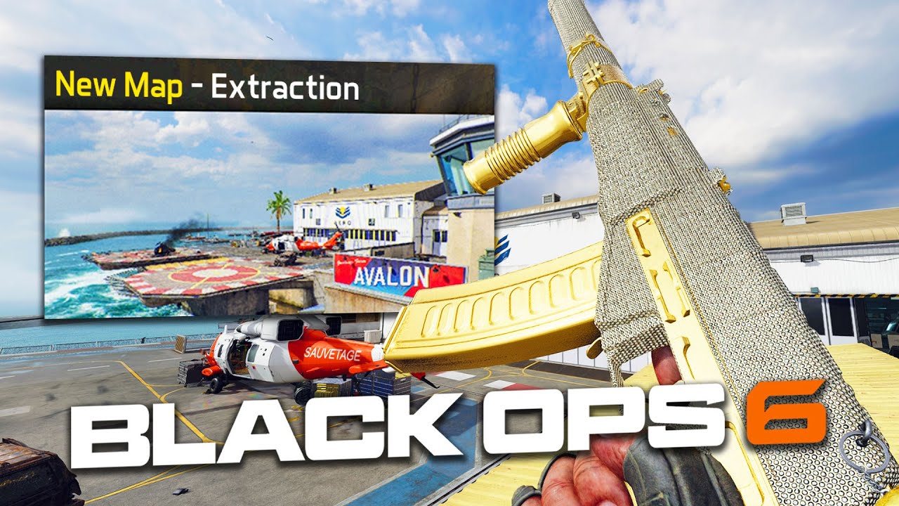 NOUVELLE MAP "EXTRACTION" sur BLACK OPS 6 (déjà un carnage) - YouTube