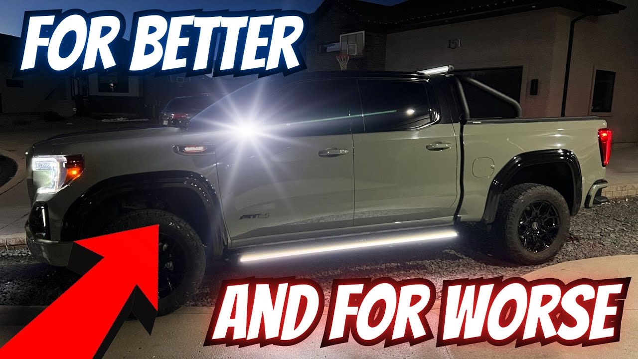 GMC Sierra & Chevy Silverado LED Mirror Puddle/Spot Light Mod! | Custom ...