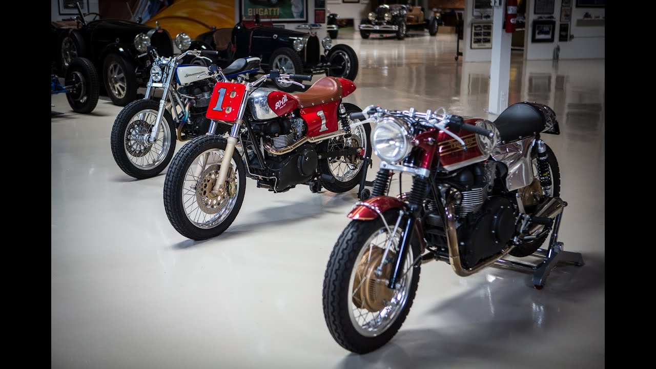 Champions Moto Bespoke Cafe Racers - Jay Leno's Garage - YouTube