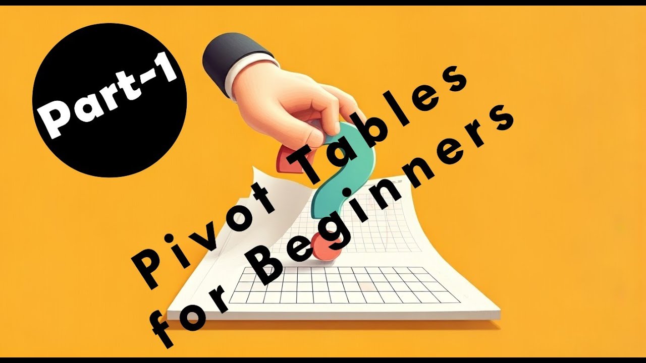 Master Pivot Tables in Minutes: Quick Start Guide for Beginners - YouTube