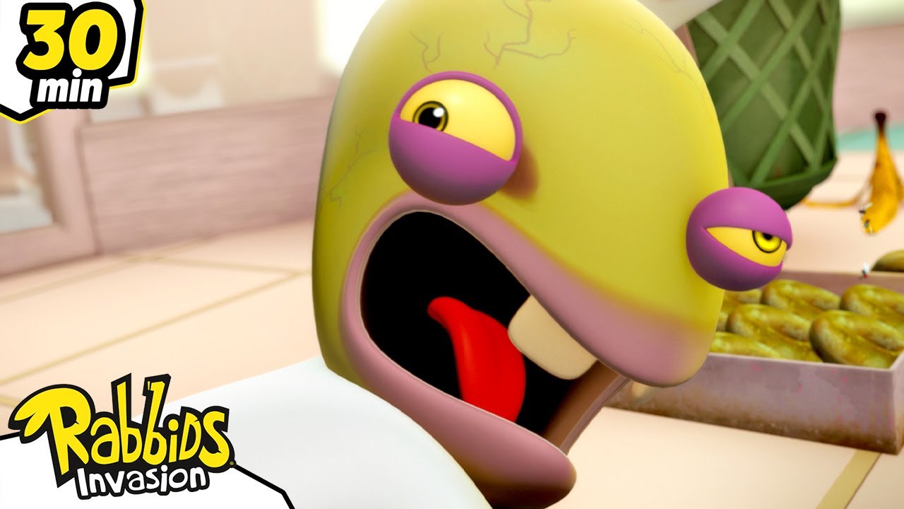 A zombie among rabbits? 🧟🎃 Halloween 2025 | RABBIDS INVASION 🐰 | 30mn ...