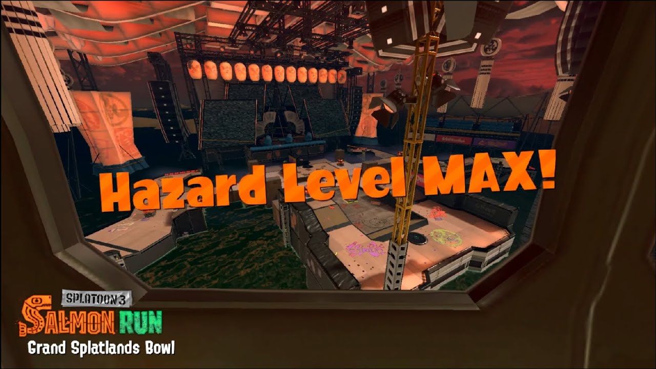 Hazard Level Max Grand Splatfest Bowl Big Run Gameplay (Splatoon 3 ...