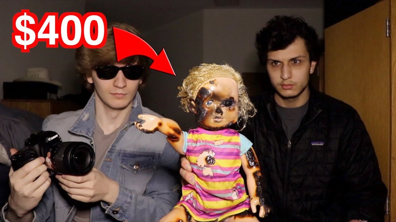 We Bought a HAUNTED DOLL from the Dark Web! - YouTube