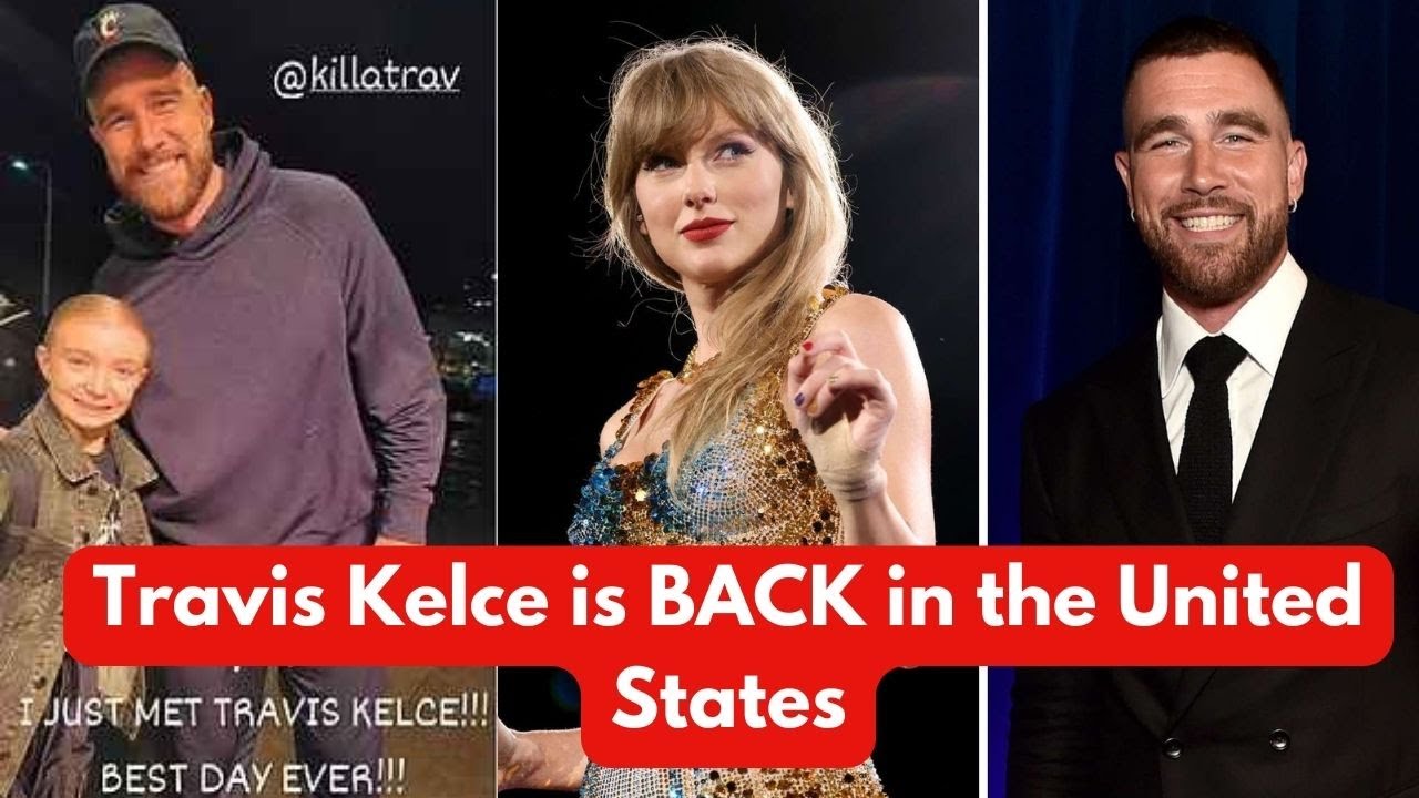 Travis Kelce Returns from Bahamas Vacation with Taylor Swift || Travis Kelce and Morgan Gilbert ...