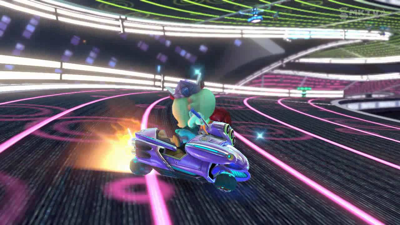 Wii U - Mario Kart 8 - Electrodrome - YouTube