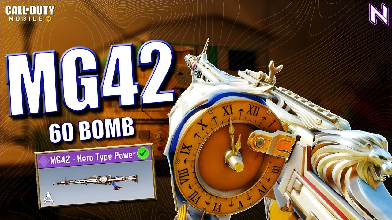 60 KILL GAME WITH MG42! #codm #codmobile #callofdutymobile - YouTube