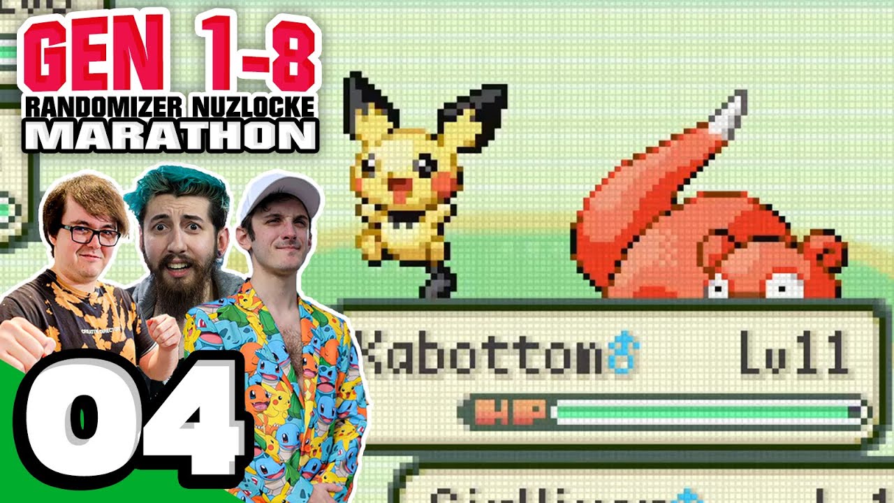 Pokémon Gen 1-8 Randomizer Nuzlocke #4 [Marathon] - YouTube