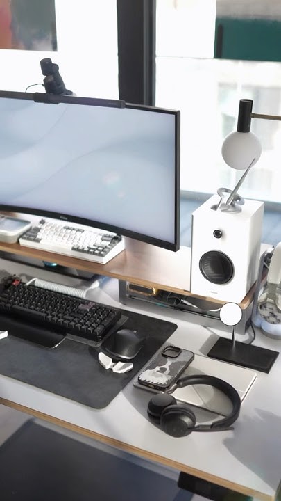 White Theme Setup by jsetups. Edifier MR4 Speakers 🤍 #setup # ...