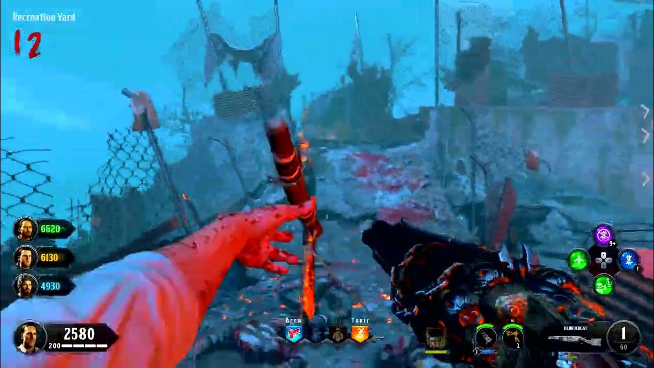 Cod Black Ops 4 Zombies on Blood of the Dead - YouTube