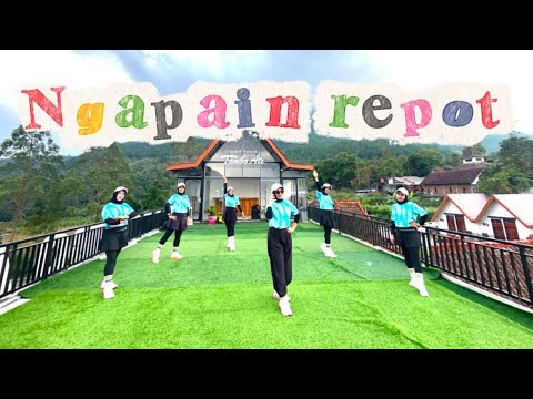 Senam kreasi terbaru NGAPAIN REPOT  senam viral |joged asik | trending tiktok