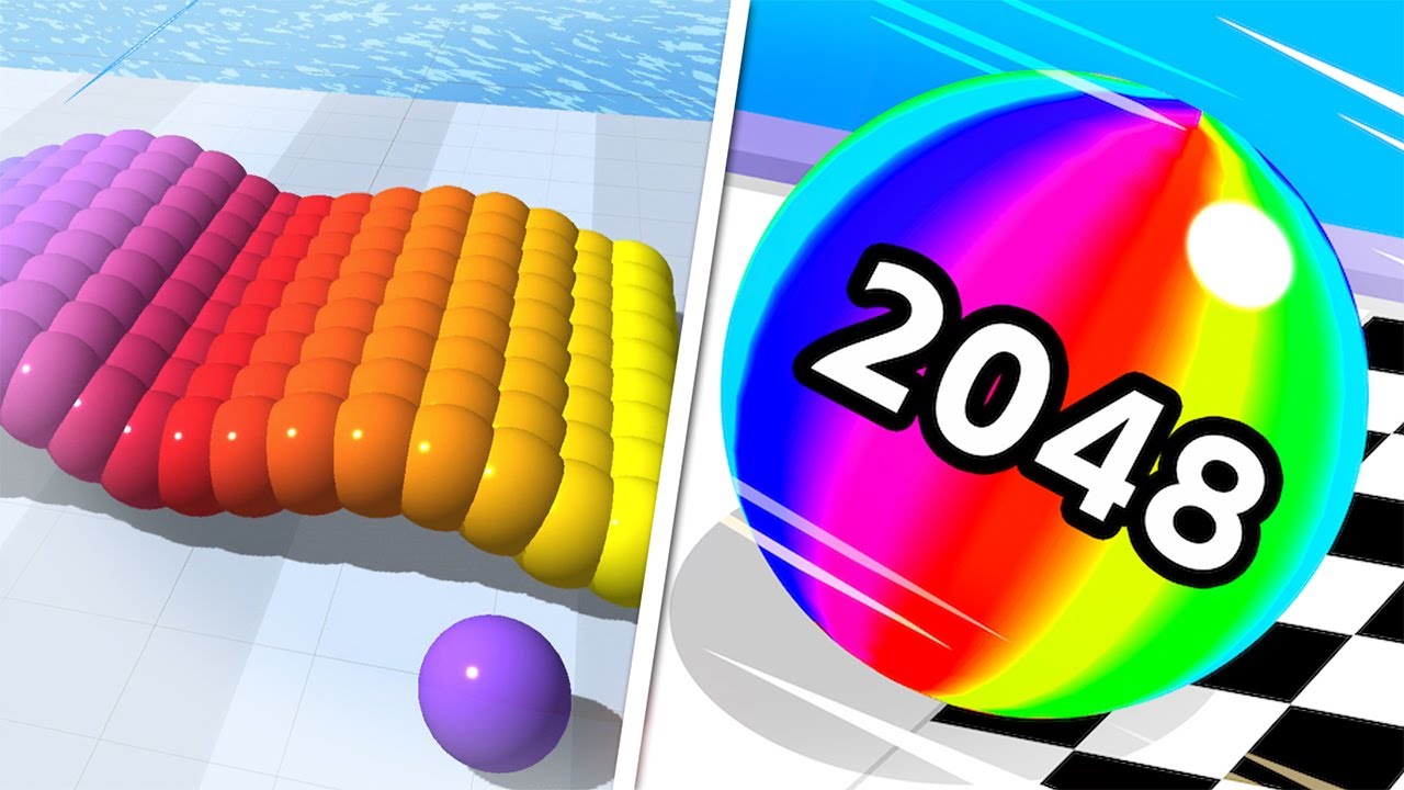 Canvas Run | Ball Run 2048 - Android,iOS All Level Gameplay - BIG NEW ...