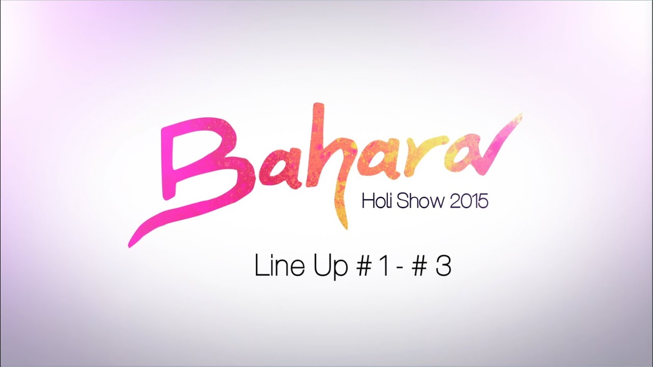 Bahara Lineup #1 - #3 - YouTube